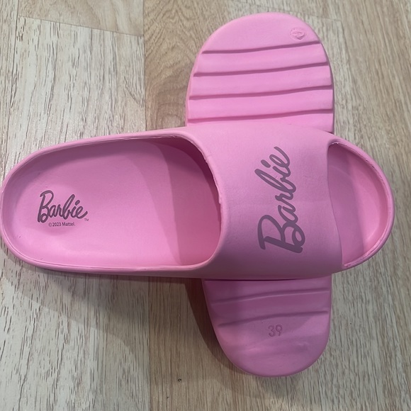 Barbie | Shoes | Barbie Adult Sliders | Poshmark